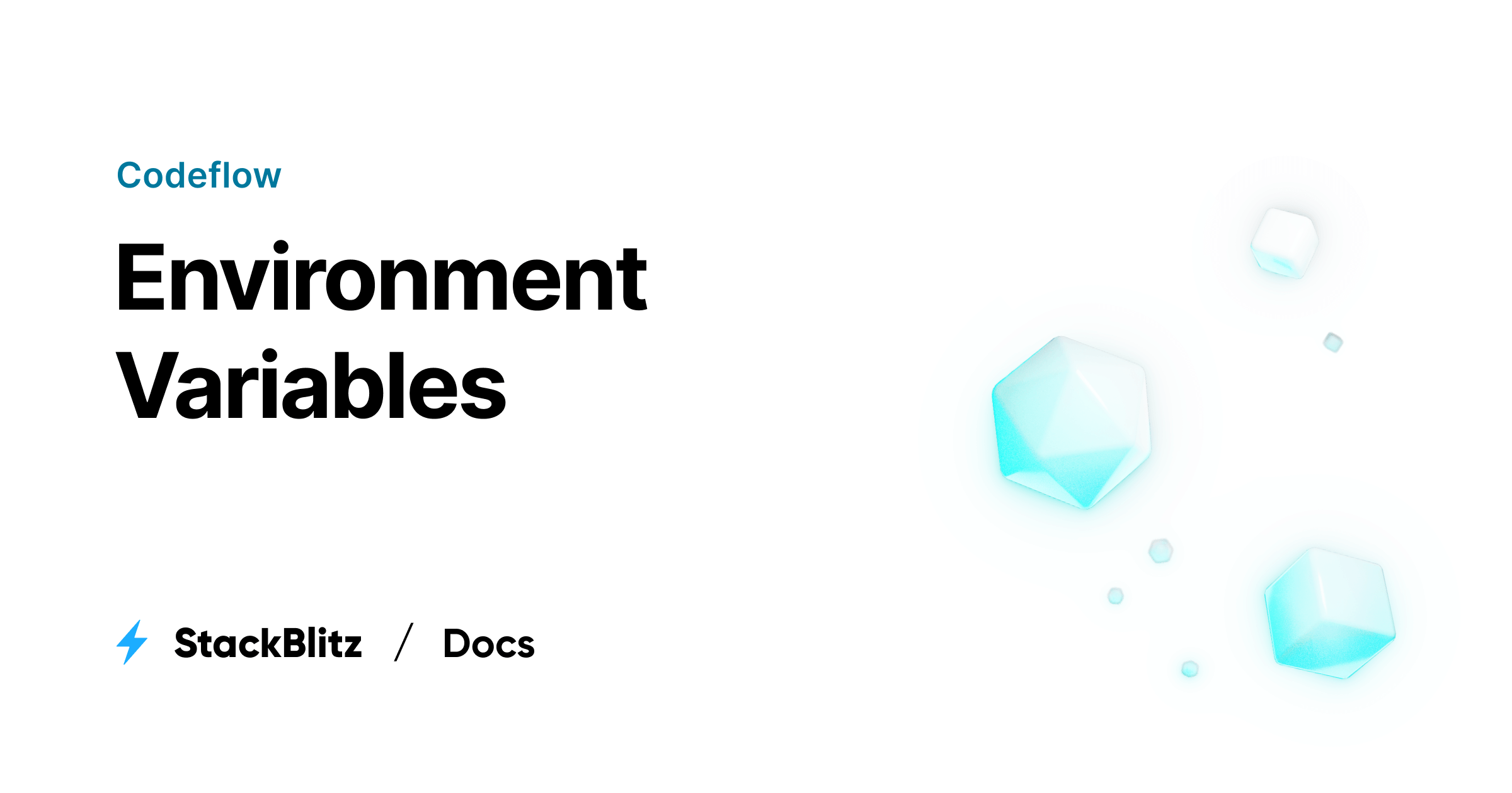 Environment Variables StackBlitz Docs