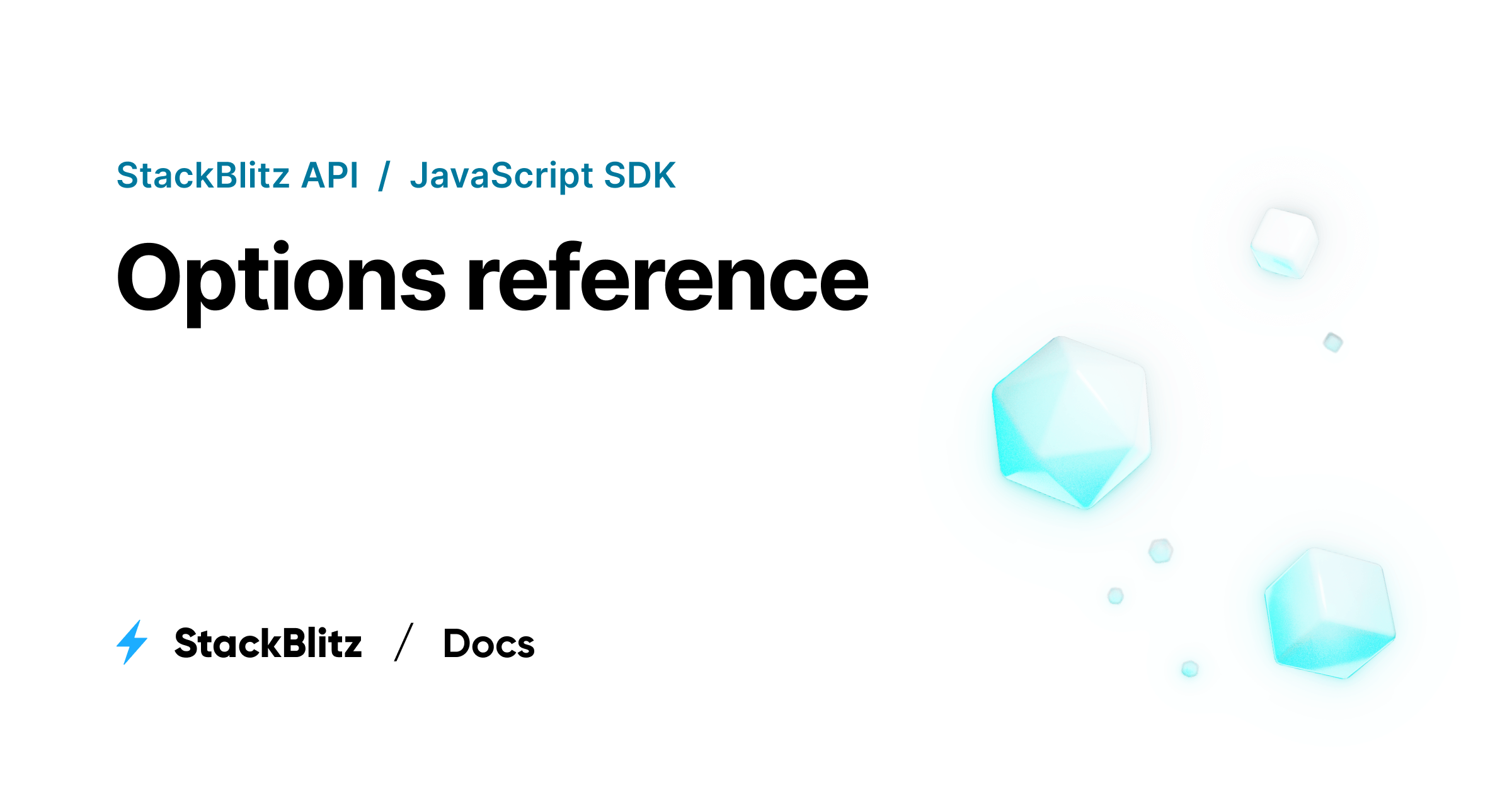 SDK Options Reference | StackBlitz Docs SDK Options Reference | StackBlitz Docs